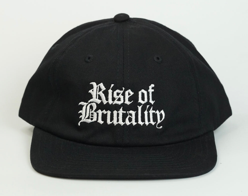 WORDMARK UNCONSTRUCTED HAT – RISE OF BRUTALITY CLOTHING